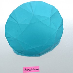 Diamonds papercraft template – Free! – Studio Lise Lefebvre