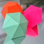 Diamonds papercraft template – Free! – Studio Lise Lefebvre